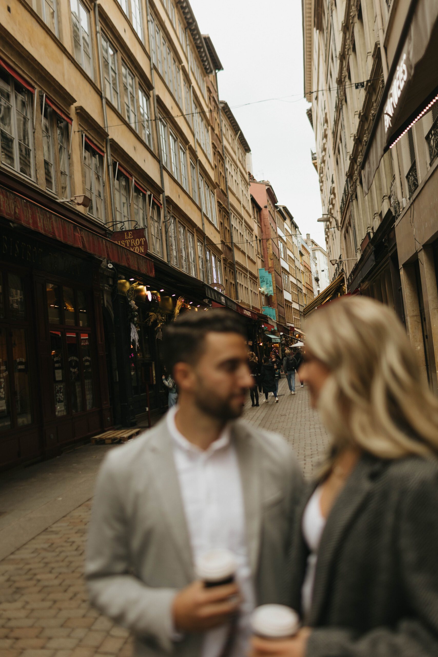 Romantic Engagement Session in Lyon, France